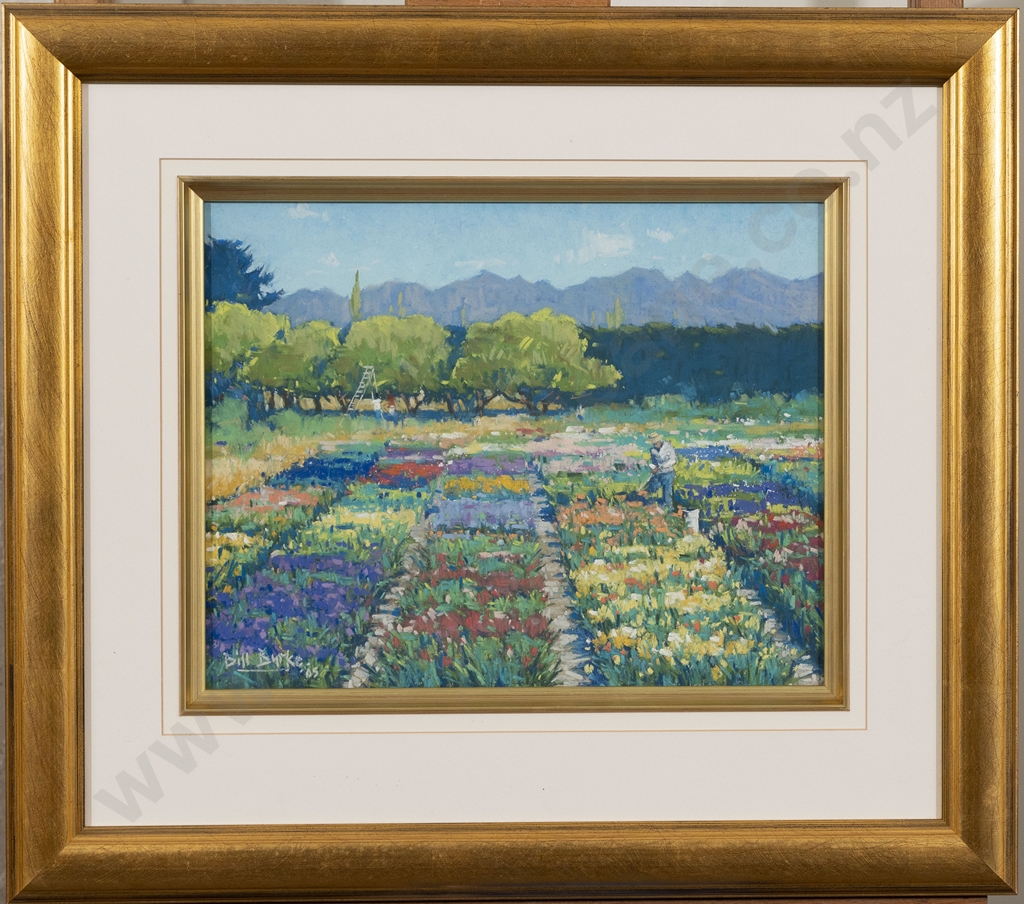 Bill Burke | The Iris Garden | MutualArt