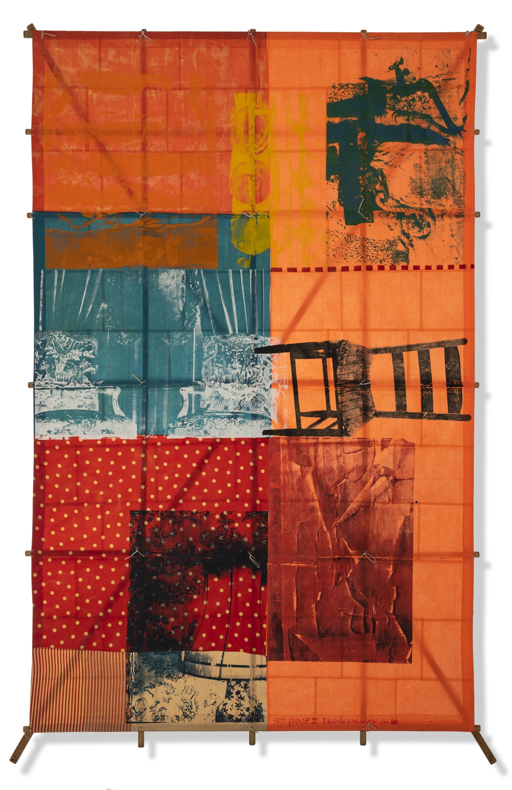 Robert Rauschenberg | Sky house II (1988) | MutualArt