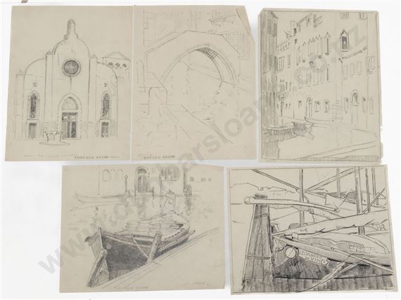 John Weeks | Thirteen Various Architectural Studies | MutualArt