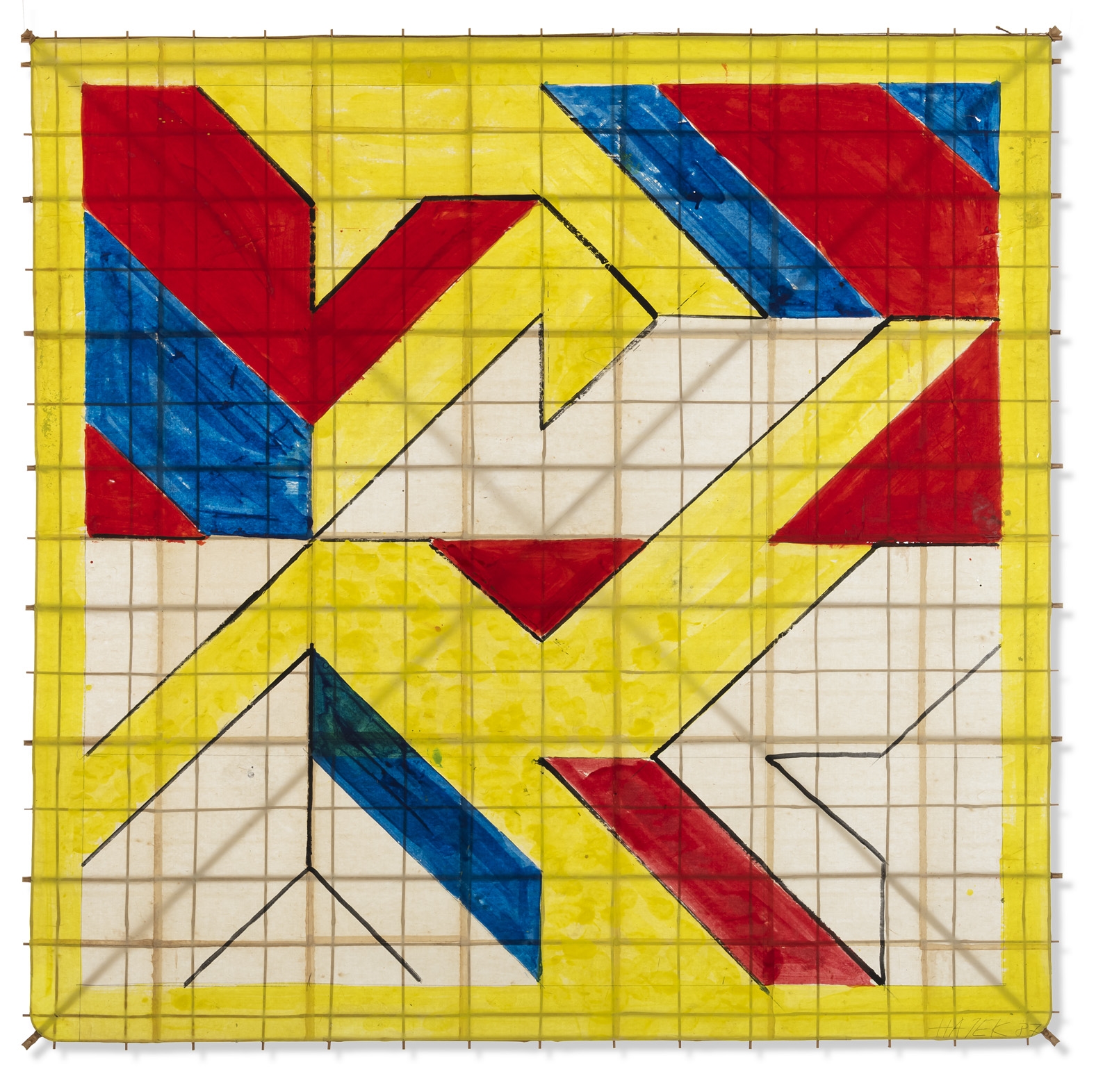 Otto Herbert Hajek | Untitled (1987) | MutualArt