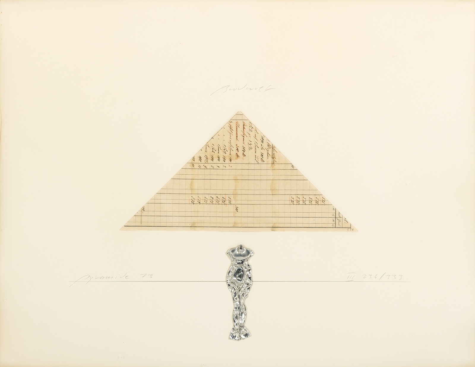 Jürgen Brodwolf | Pyramide (1973) | MutualArt