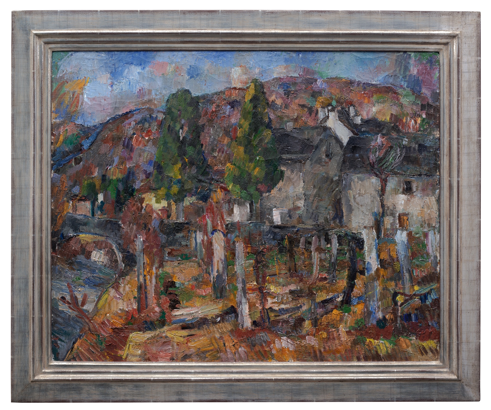 Manfred Henninger | View of Verscio in Ticino | MutualArt