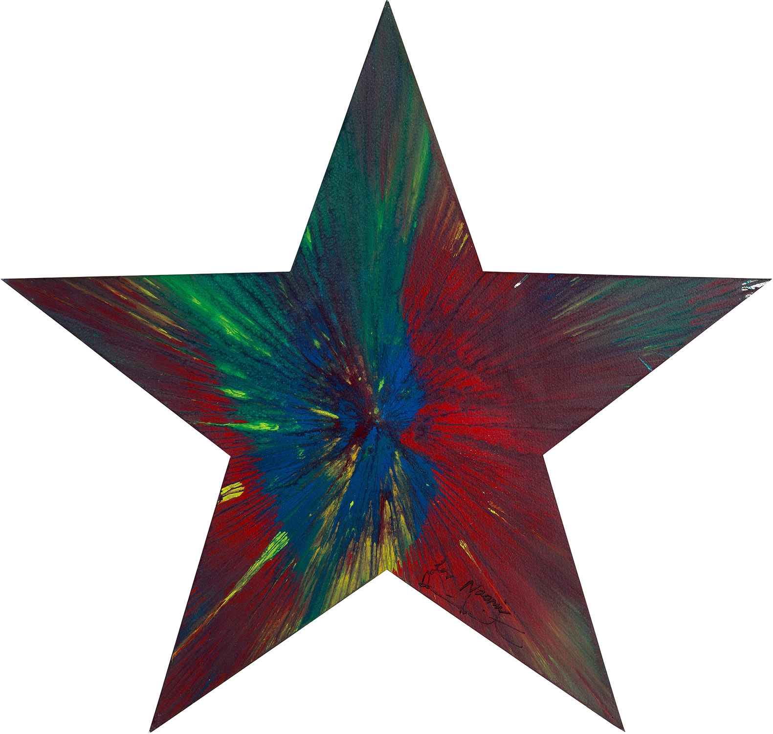 Damien Hirst | Beautiful Spin Star for Naomi (2011) | MutualArt