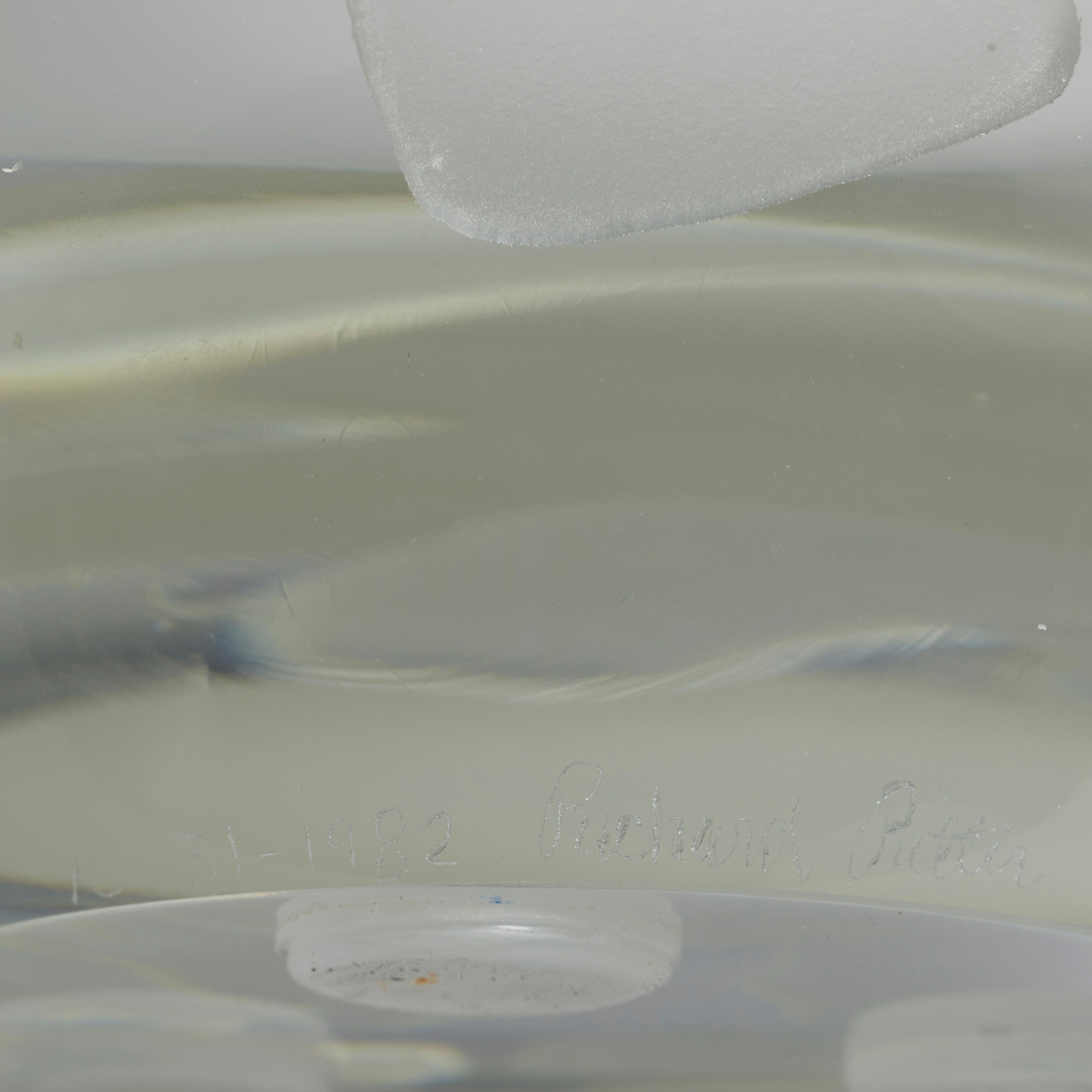Richard Ritter | White Undersea Bowl (1982) | MutualArt