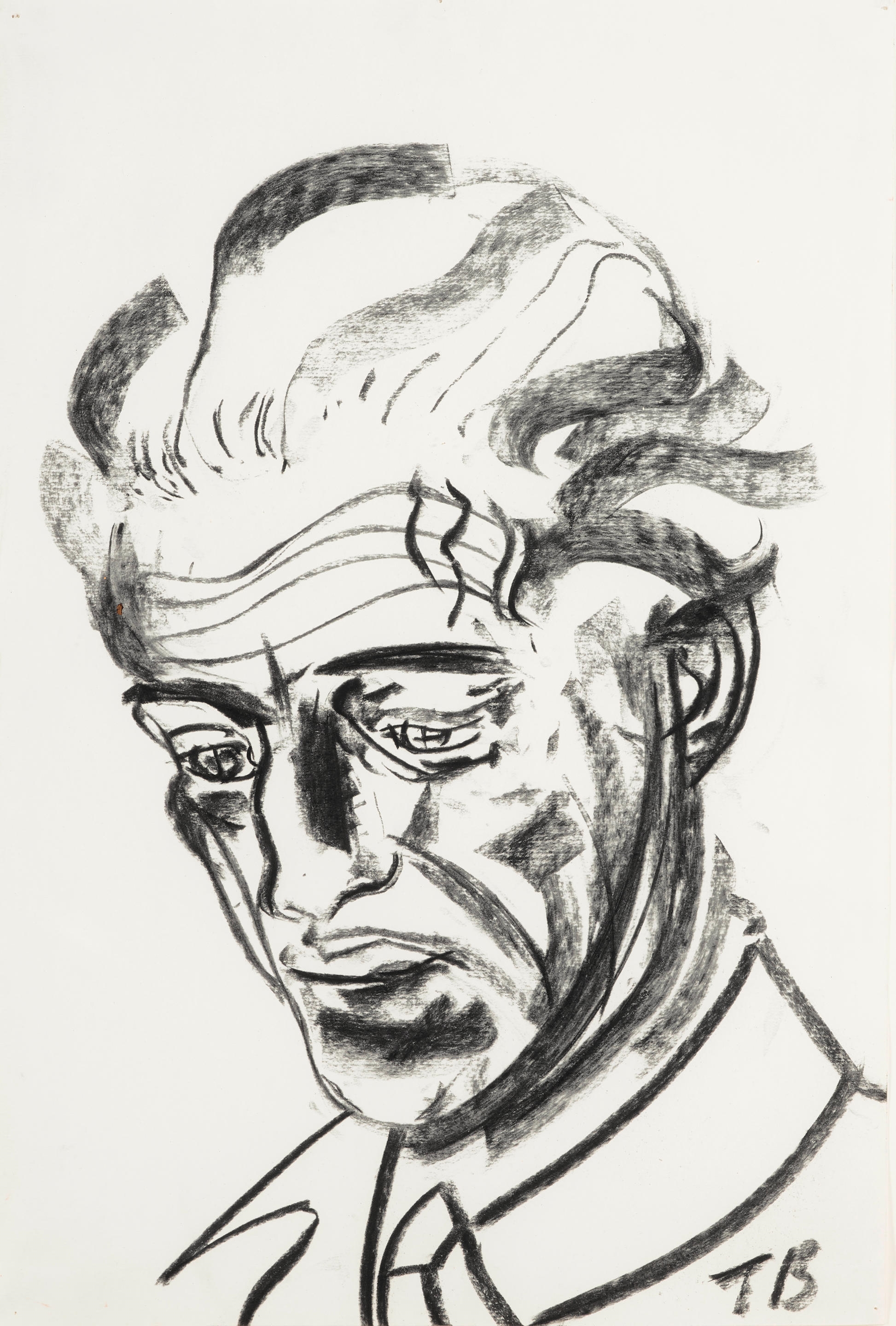 Tony Bevan | Vermillion Rafters PC032 (2003) | MutualArt