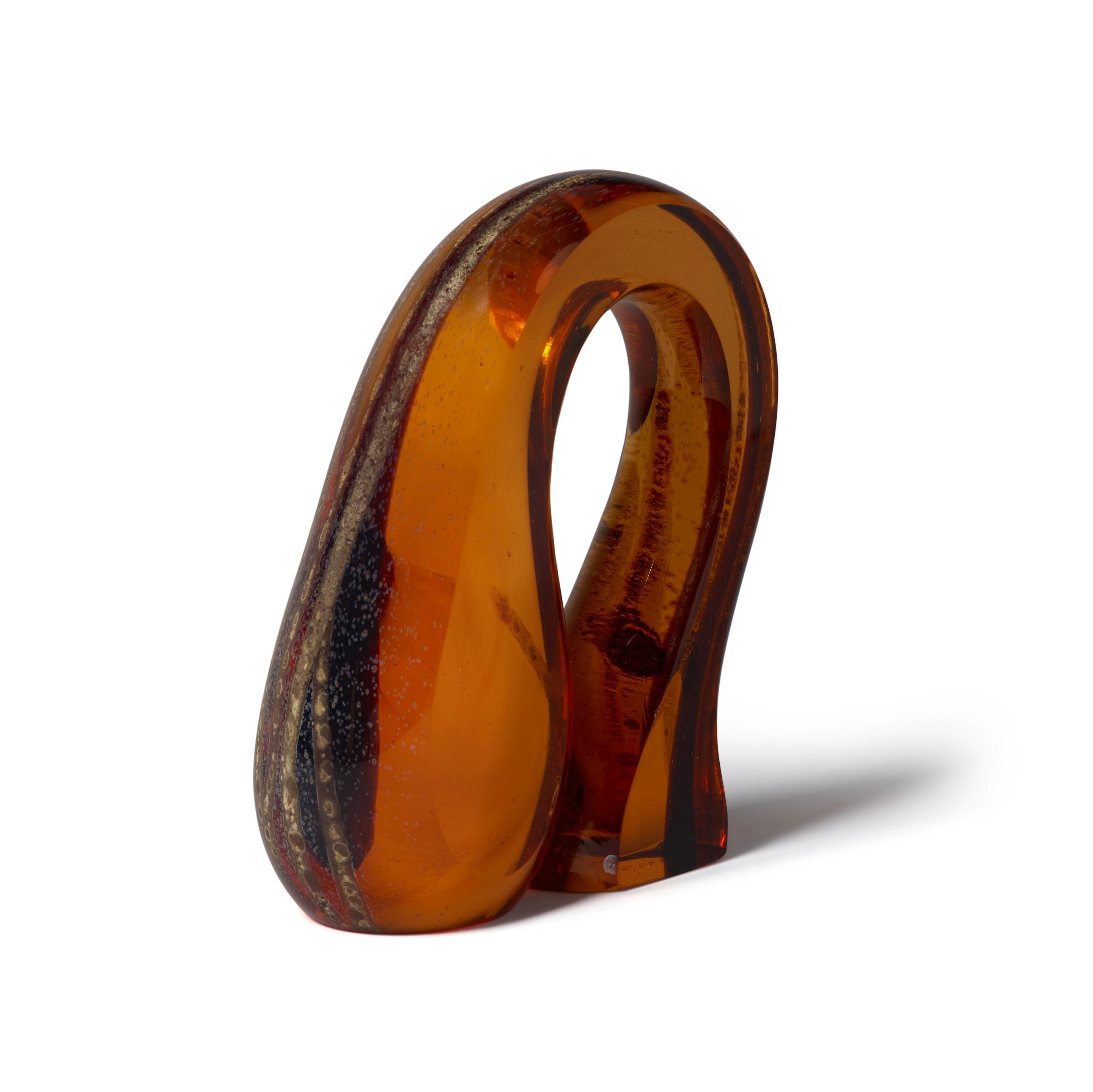 Harvey Littleton | Amber Loop (1972) | MutualArt