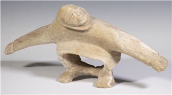 Kananginak Pootoogook | Tuktu of Tasikjuak (1973) | MutualArt