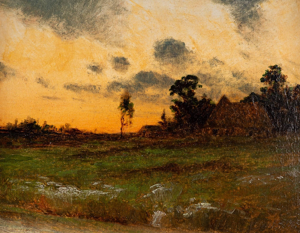 Julius Runge | Abendlicht (1903) | MutualArt