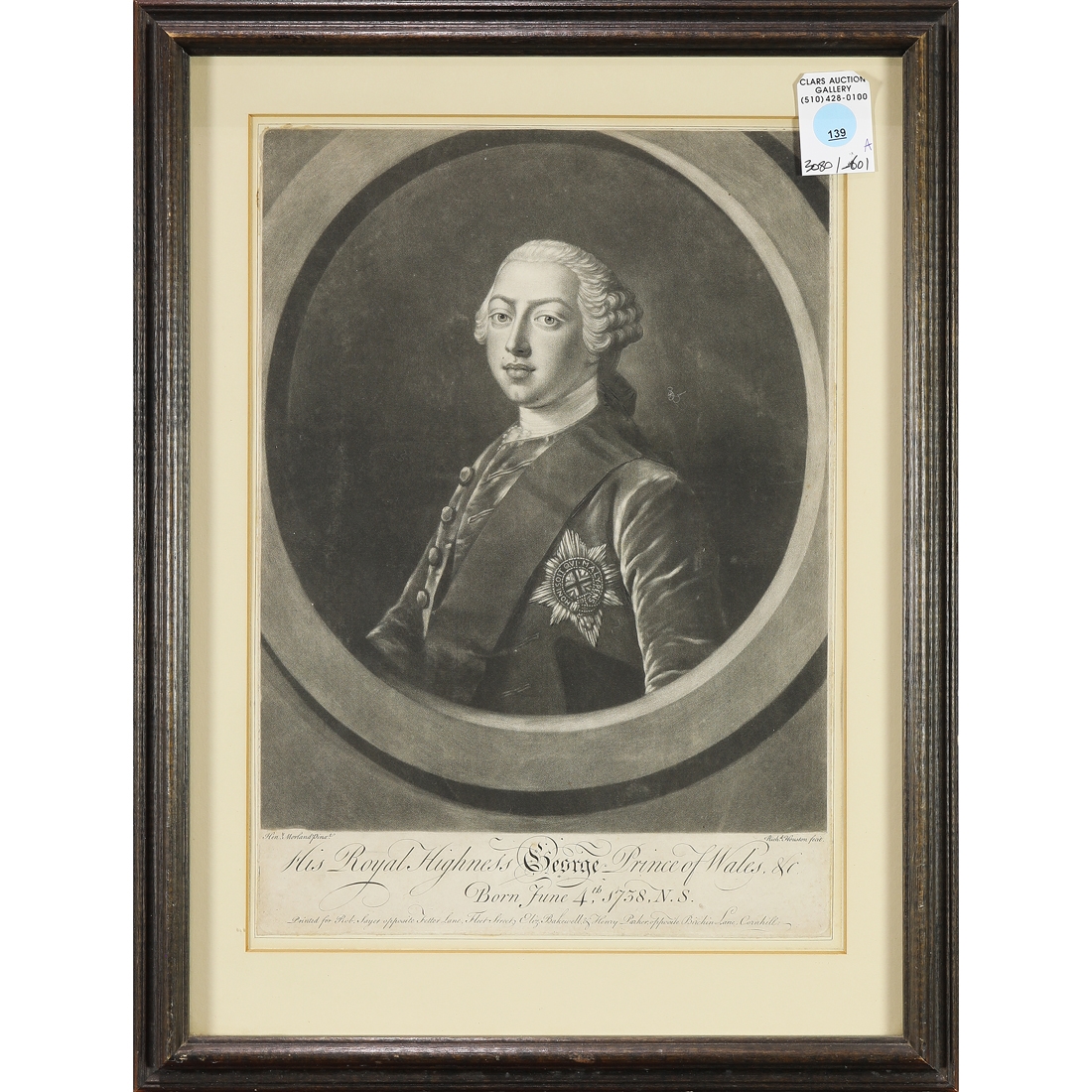 Henry Robert Morland | His Royal Highness George Prince of Wales ...