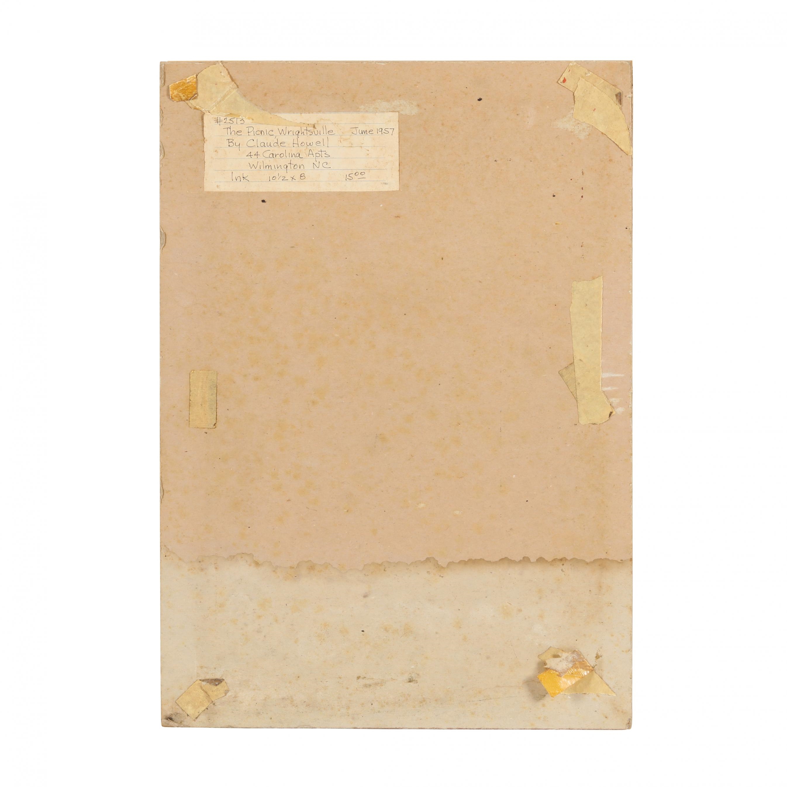 Claude Howell | The Picnic, Wrightsville (1957) (1957) | MutualArt