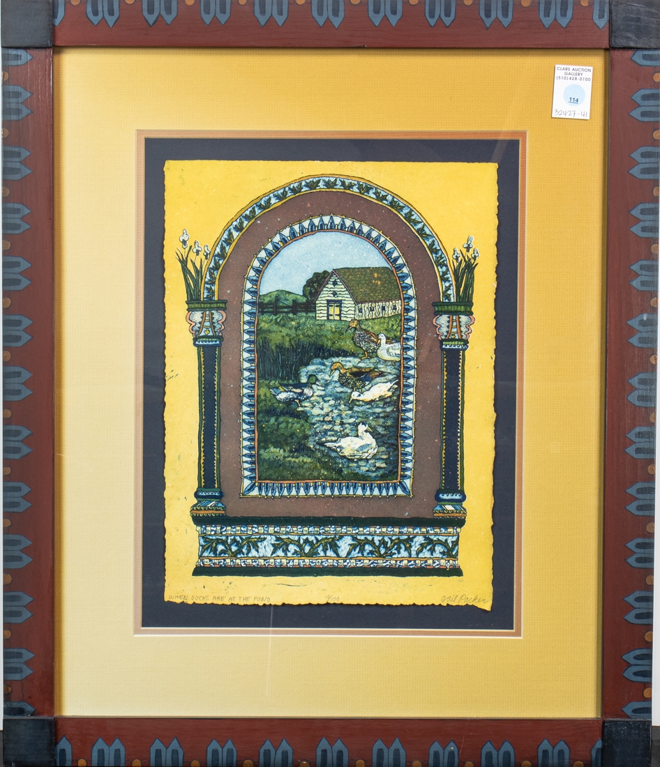 Gail Packer | When Ducks are at the Pond | MutualArt