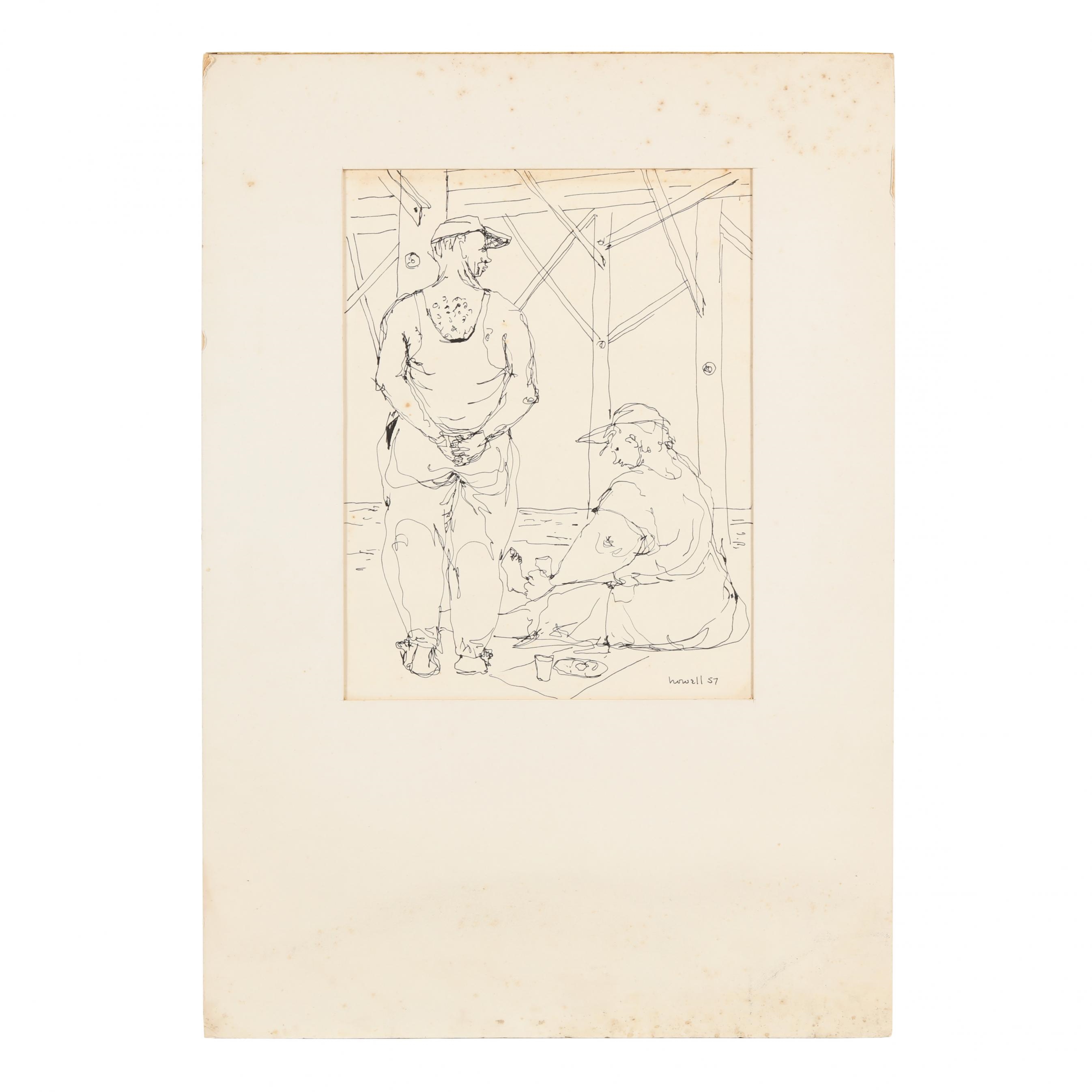 Claude Howell | The Picnic, Wrightsville (1957) (1957) | MutualArt