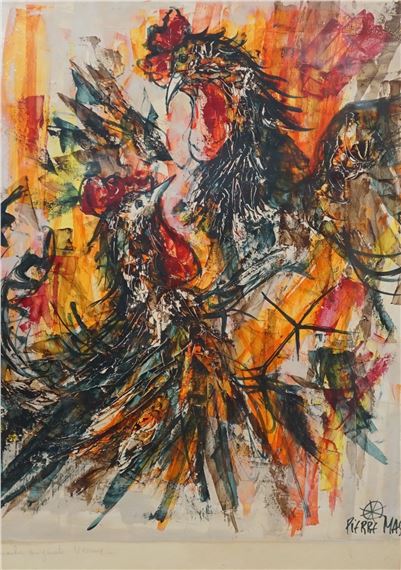 Pierre Mas | Chickens | MutualArt