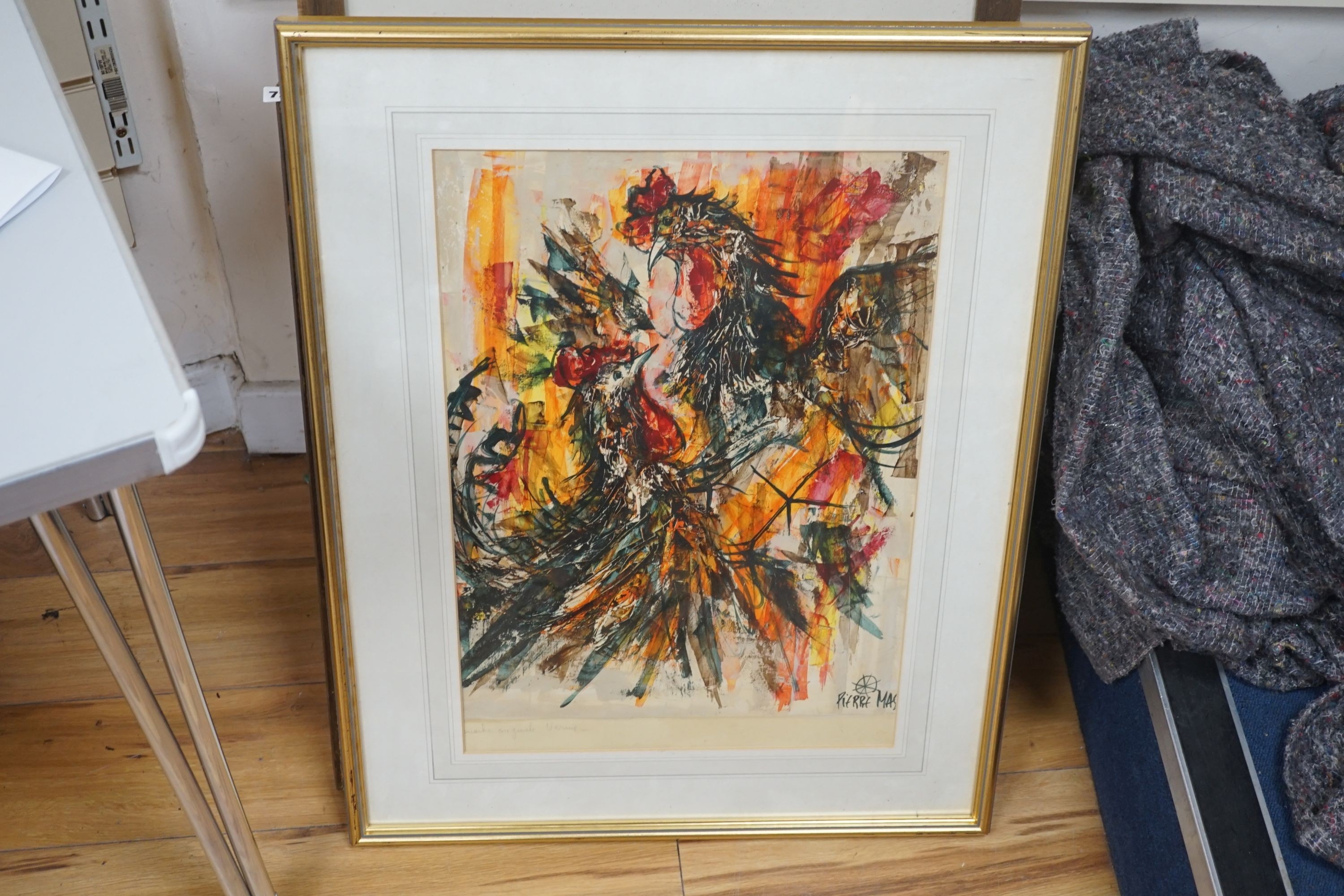 Pierre Mas | Chickens | MutualArt