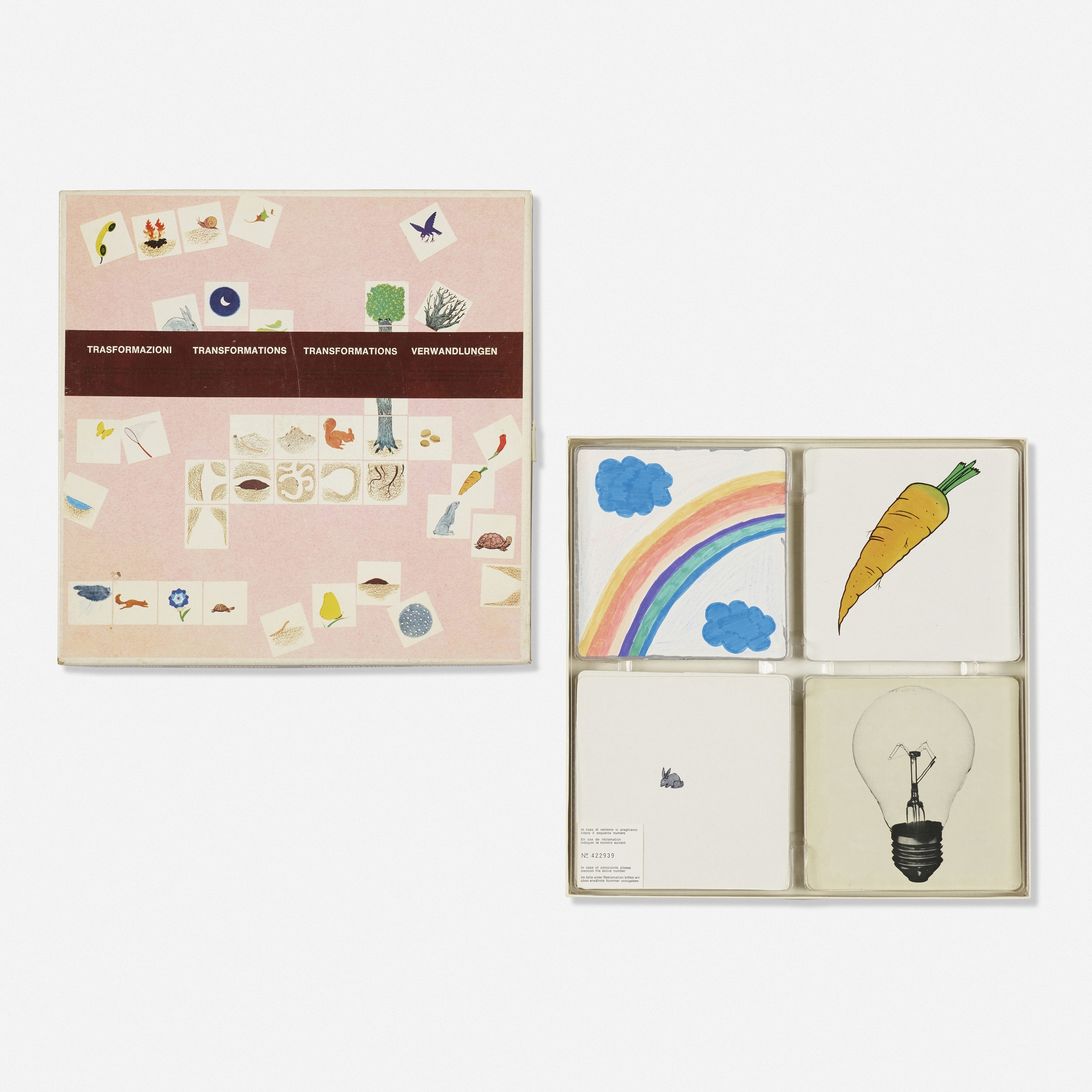 Bruno Munari | Trasformazioni game, model 2055A (1975) | MutualArt