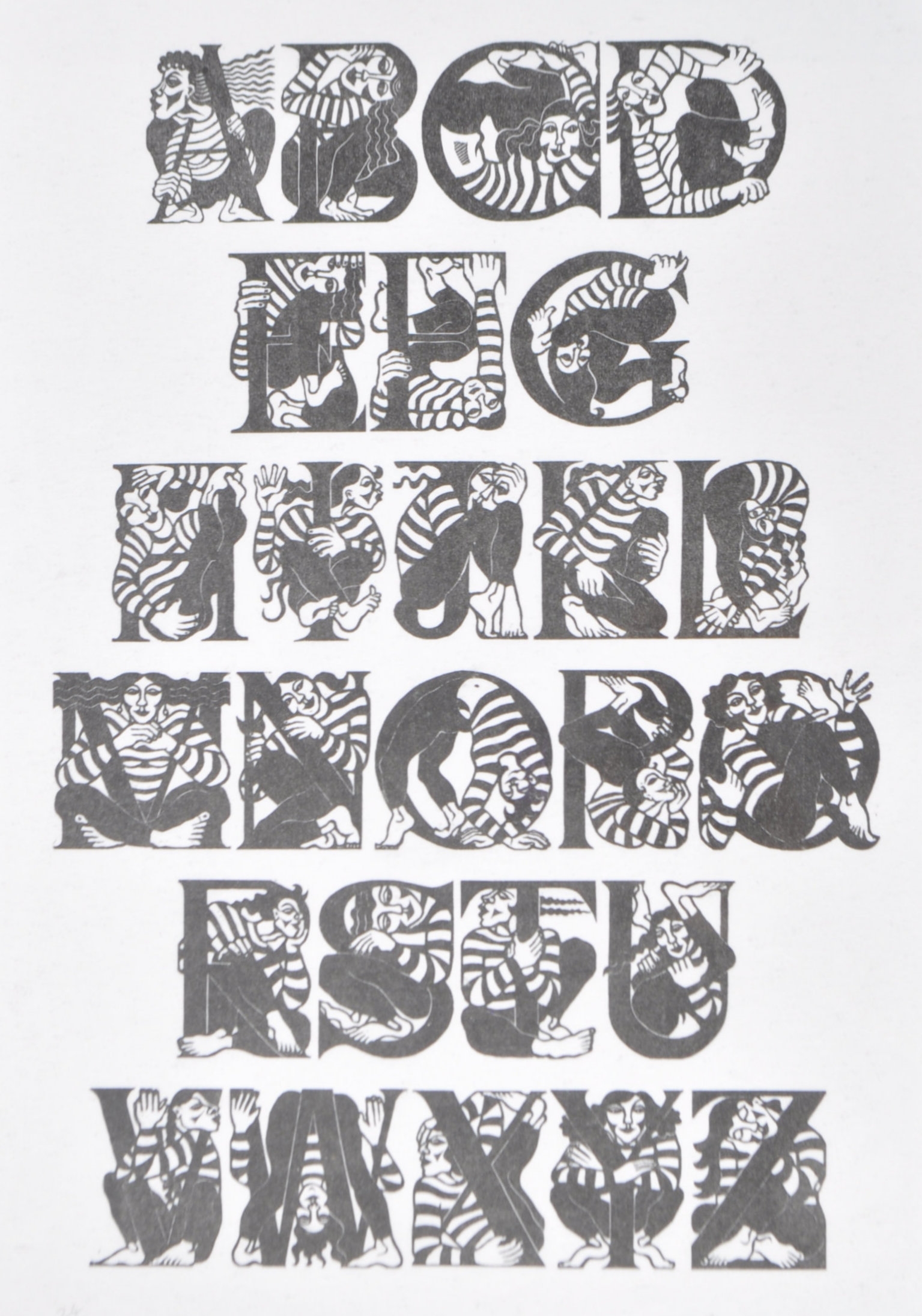 Barbara Crow | An Acrobatic Alphabet (20th Century) | MutualArt