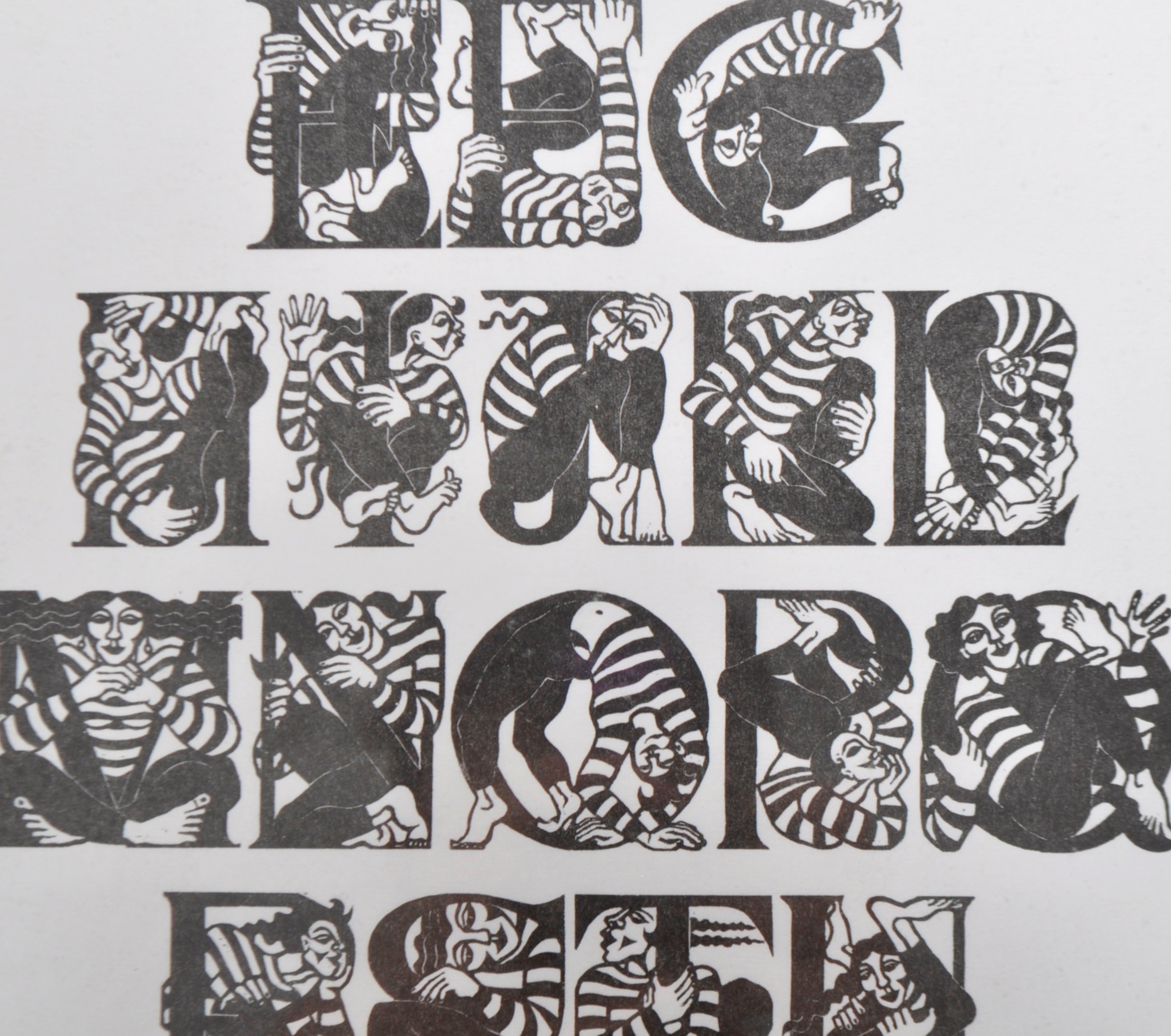 Barbara Crow | An Acrobatic Alphabet (20th Century) | MutualArt