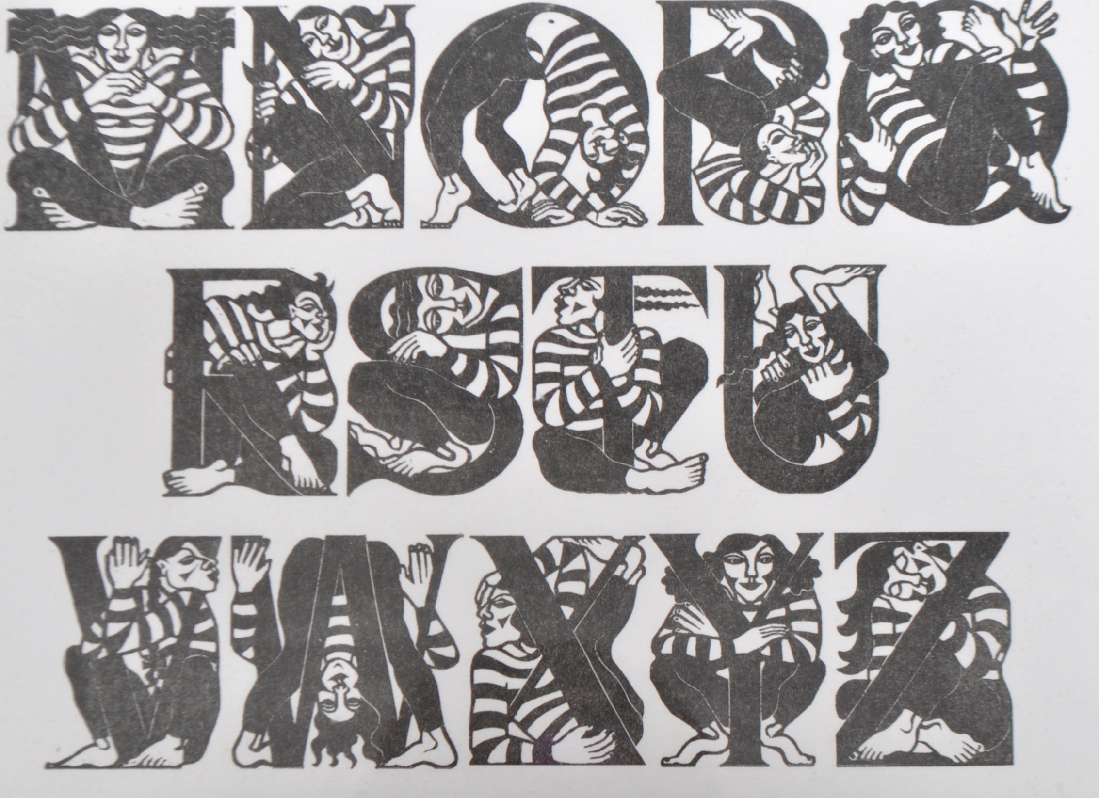 Barbara Crow | An Acrobatic Alphabet (20th Century) | MutualArt