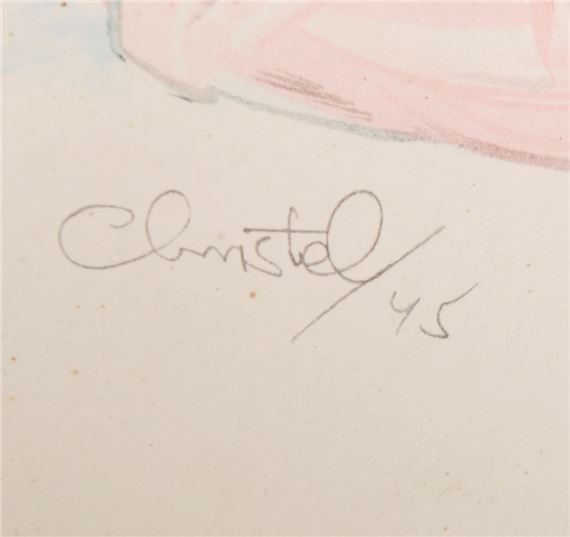 Christel Marott | A young lady playing with her doll (Mid 20th Century ...