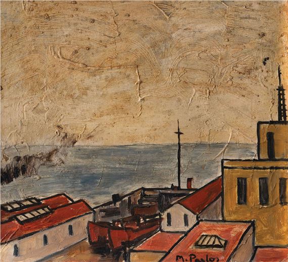 Manuel Pailós | Perspectiva de puerto | MutualArt