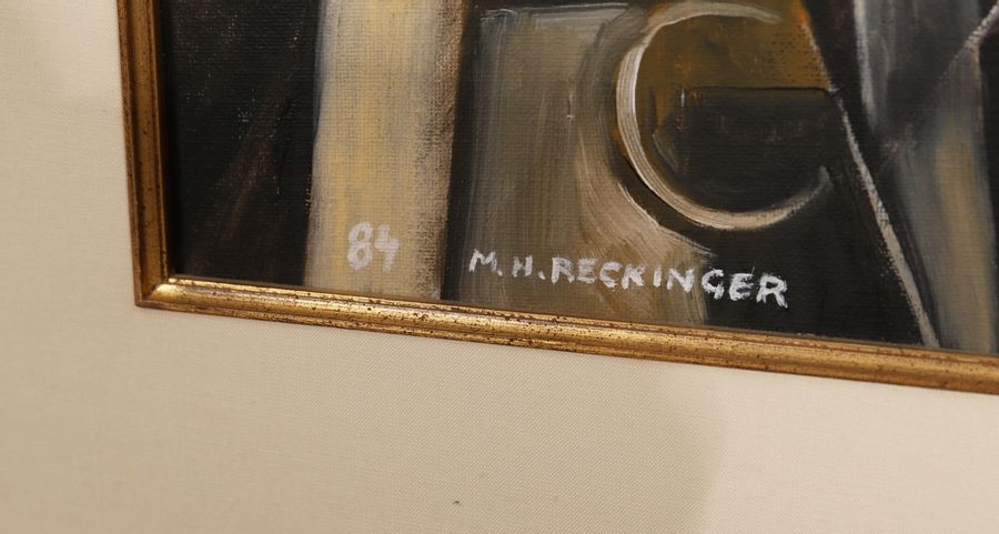 Marc Henri Reckinger | Oil on canvas, signed and dated 84 lower right ...