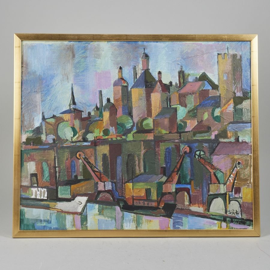 Lund Stig-Åke | Stadsgården (2005) | Compare similar artworks | MutualArt