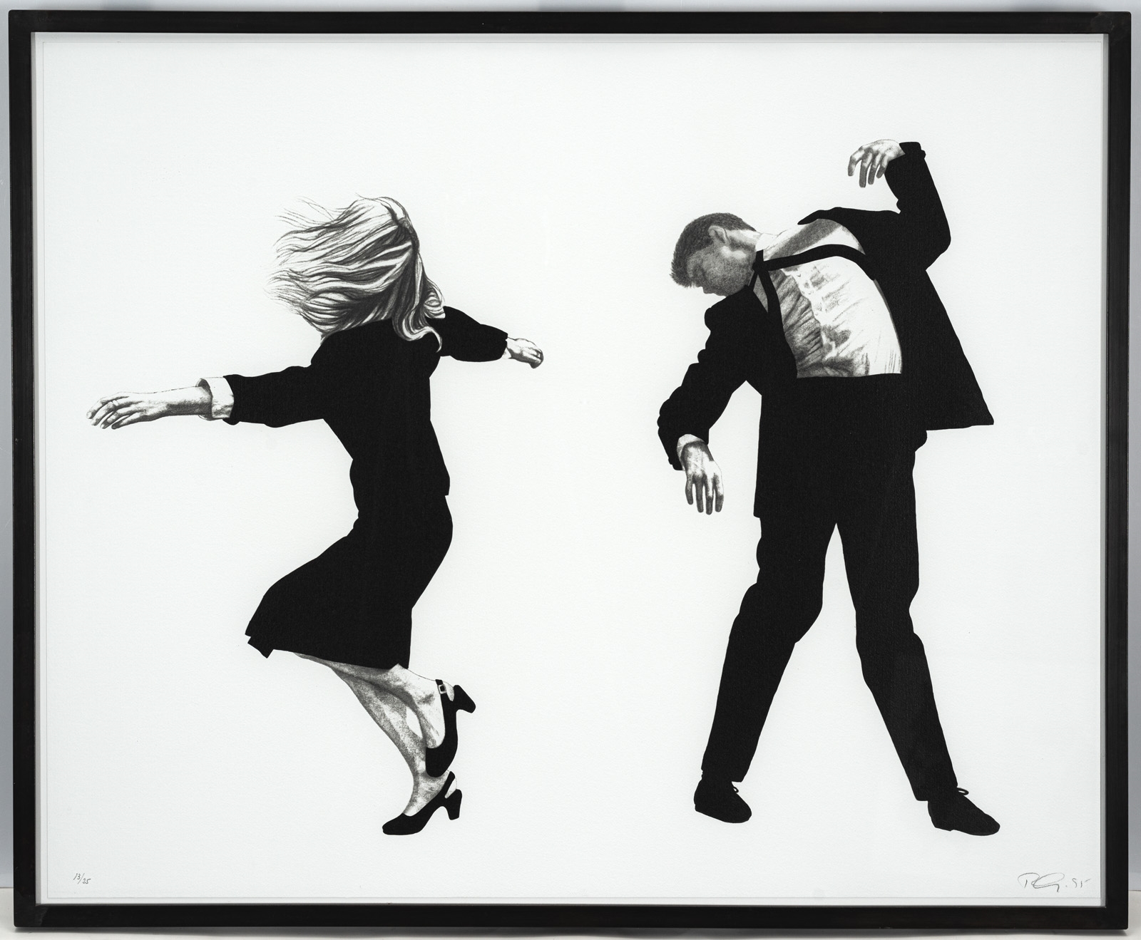 Robert Longo | Dancing couple (1995) | MutualArt
