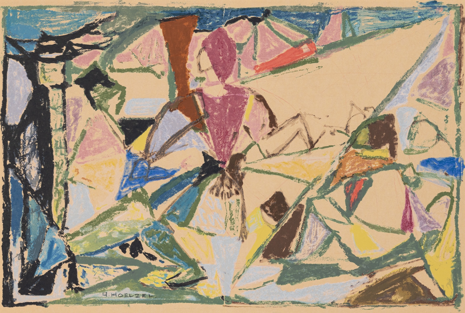 Adolf Hölzel | Adolf Hölzel, 1853 - 1934 | MutualArt