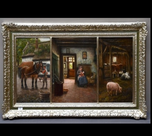 H. Houben | Scènes de la vie paysanne | MutualArt