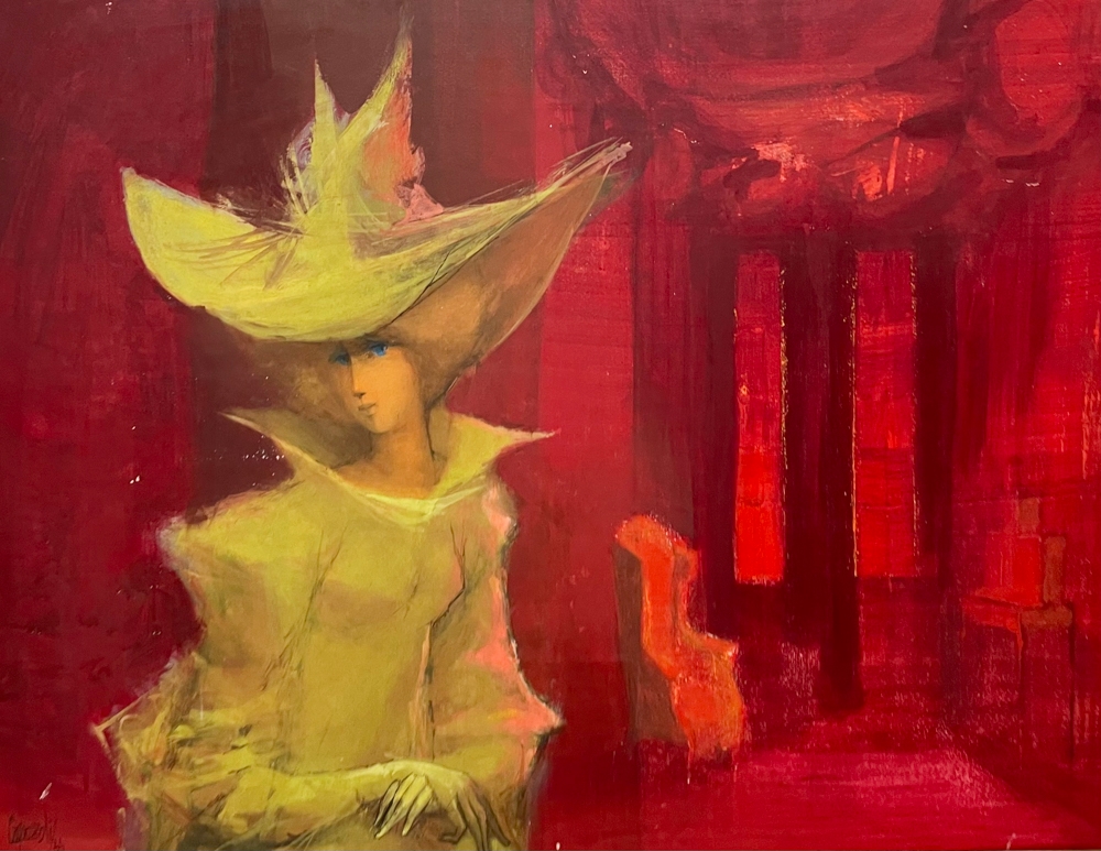 Glauco Capozzoli | Dama con capelina (66) | MutualArt