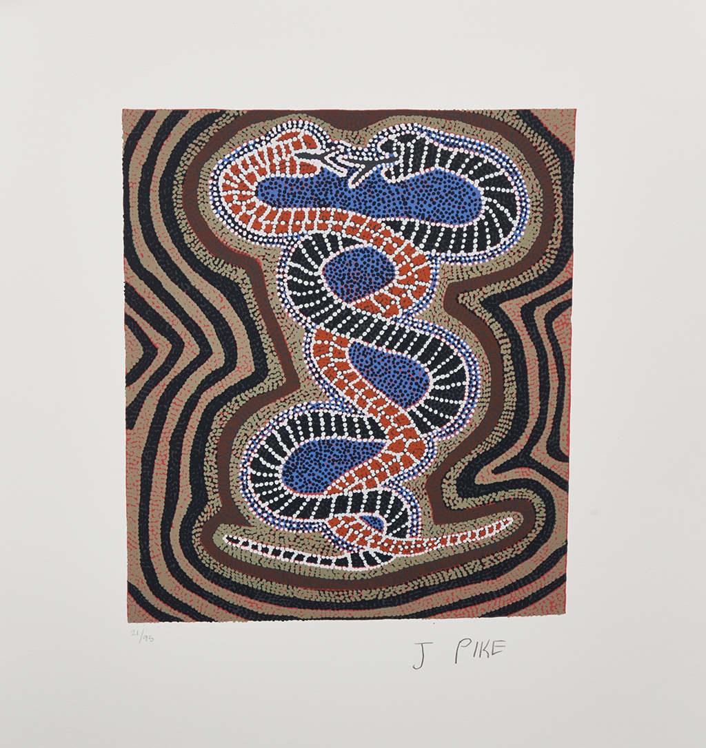 Jimmy Pike | Untitled (Snakes) | MutualArt