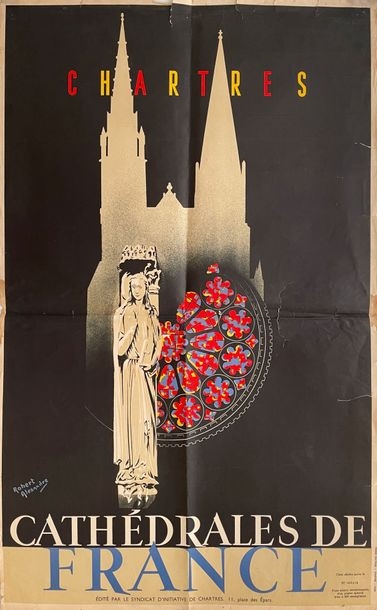 Alexandre Nestor Nicolas Robert | Chartres cathedrals of France | MutualArt