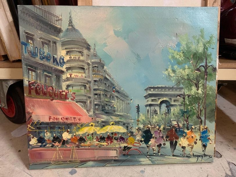 Maurice Louis Legendre | The Champs Elysées | MutualArt