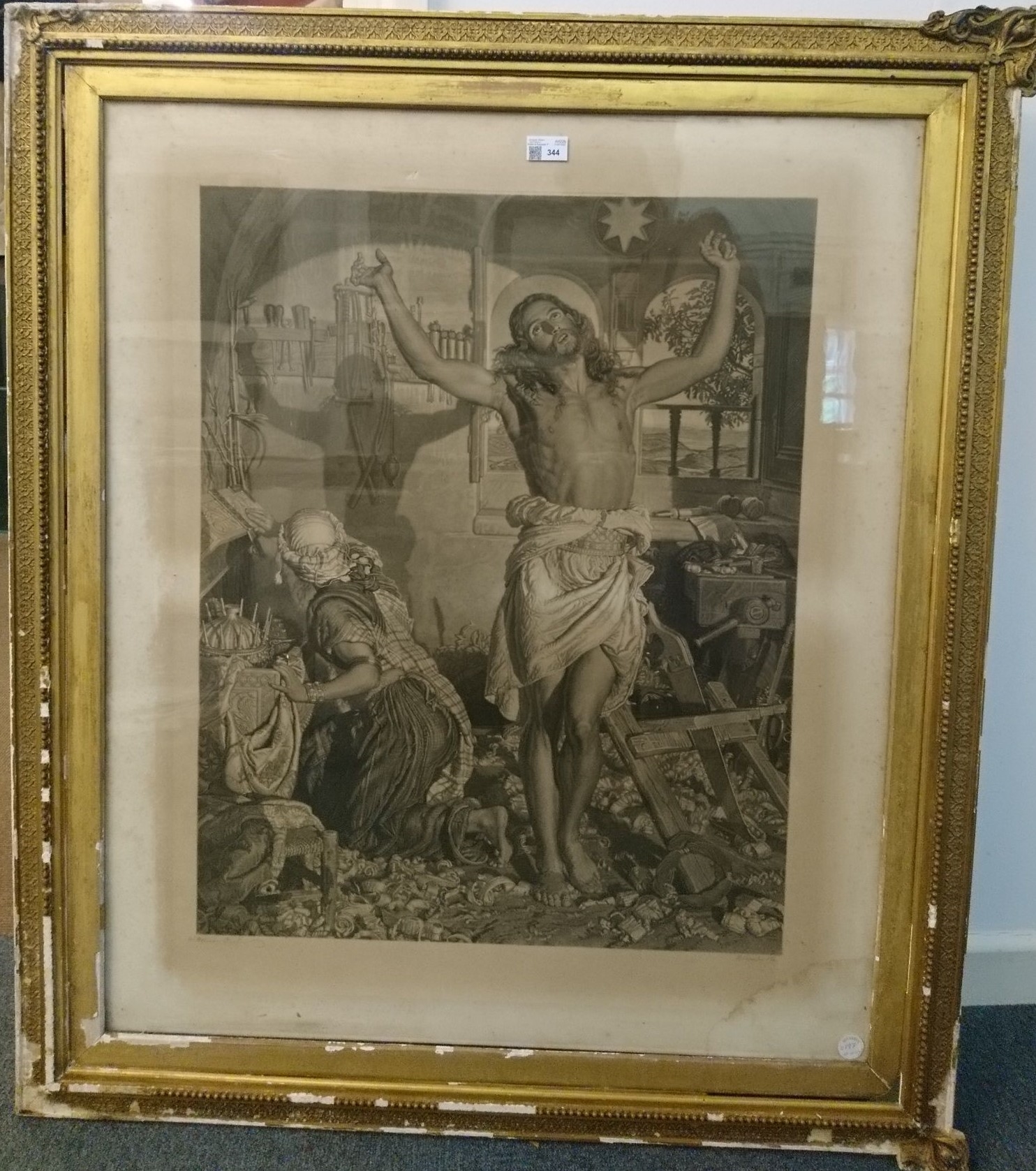 William Holman Hunt | The Shadow of Death | MutualArt