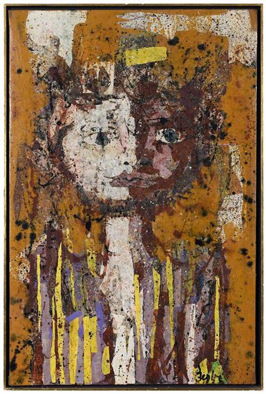 Karl Zerbe | Abstract Faces | MutualArt