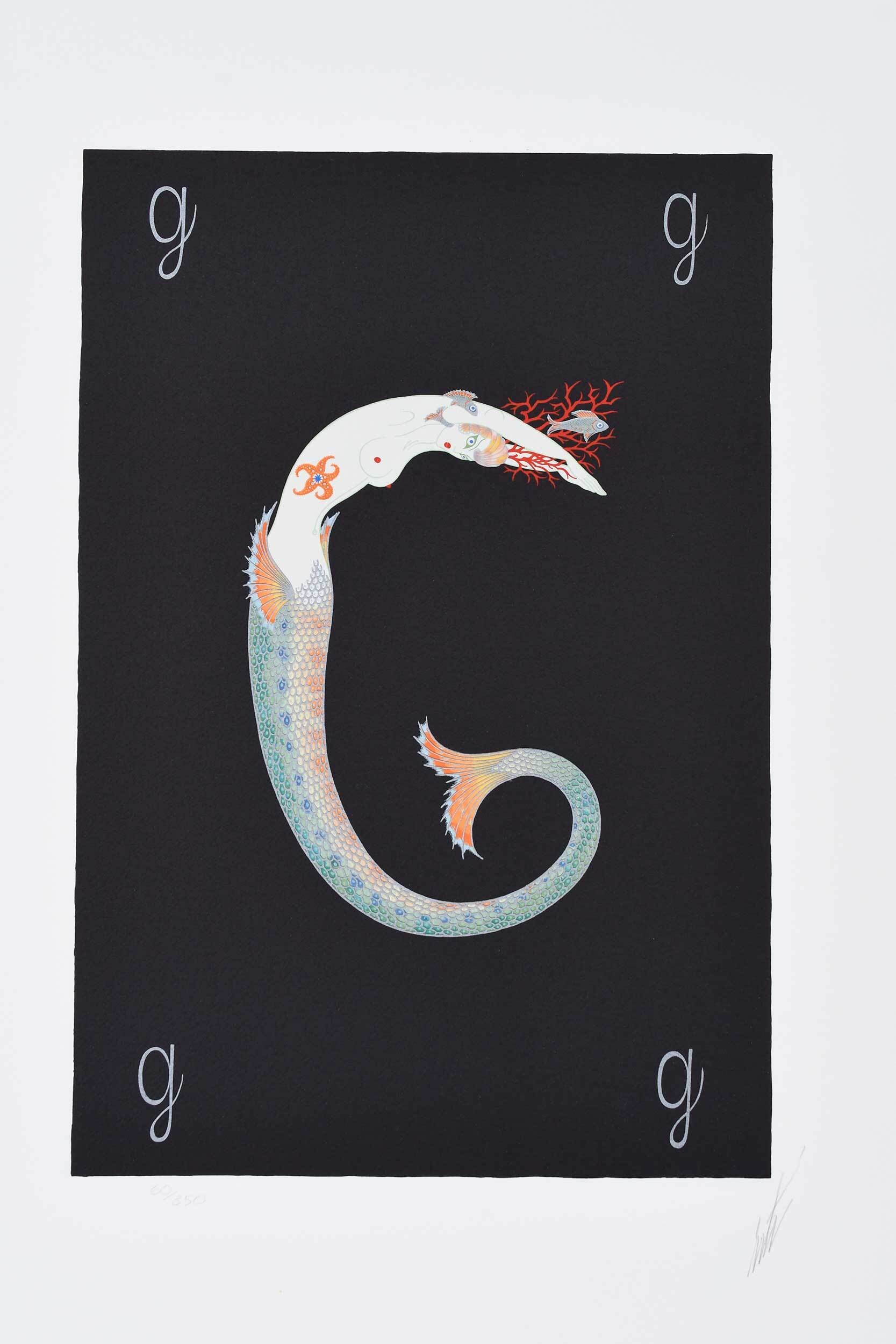 Erté | The Alphabet Suite (1976 - 1977) | MutualArt