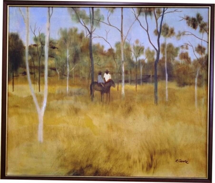 Ray Crooke | Figures in Landscape | MutualArt