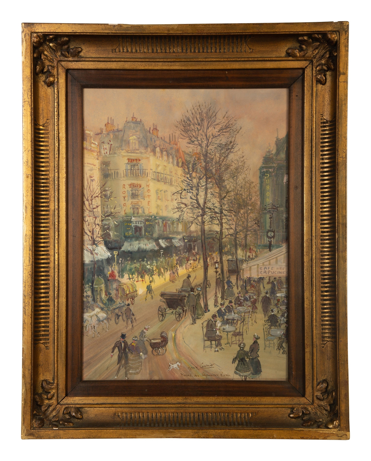 Henri Grenier | Boulevard des Capucines | MutualArt