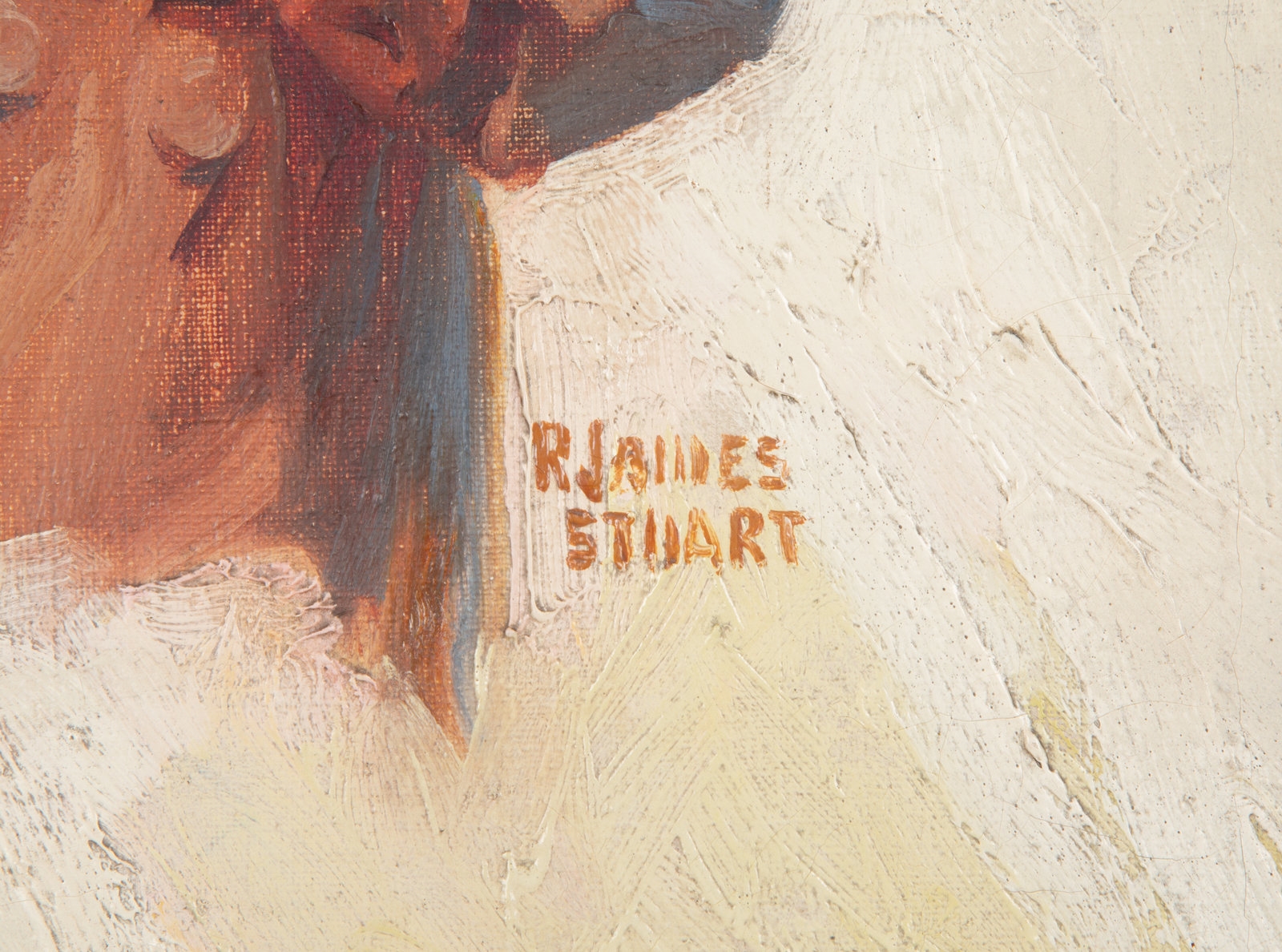 Raymond James Stuart | Walking to School with Dad | MutualArt