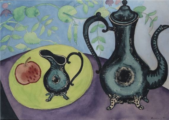 Max Burchartz | Table still life with pitchers (43) | MutualArt