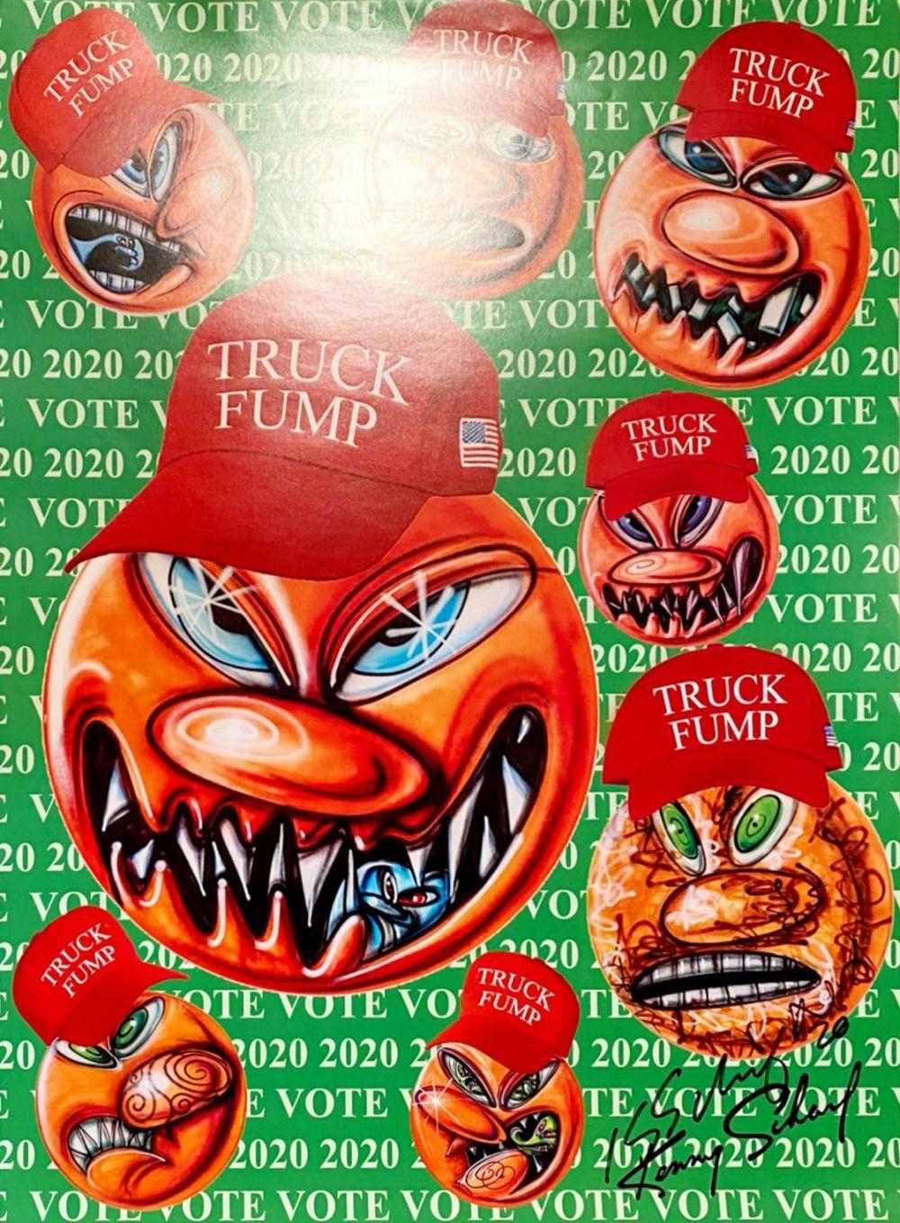 Kenny Scharf | Truck Fump (2020) | MutualArt