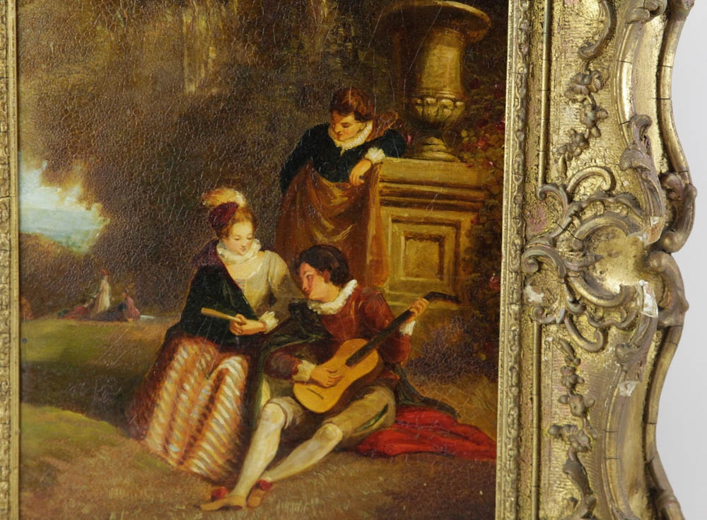 Jean-Antoine Watteau | Garden Concert | MutualArt