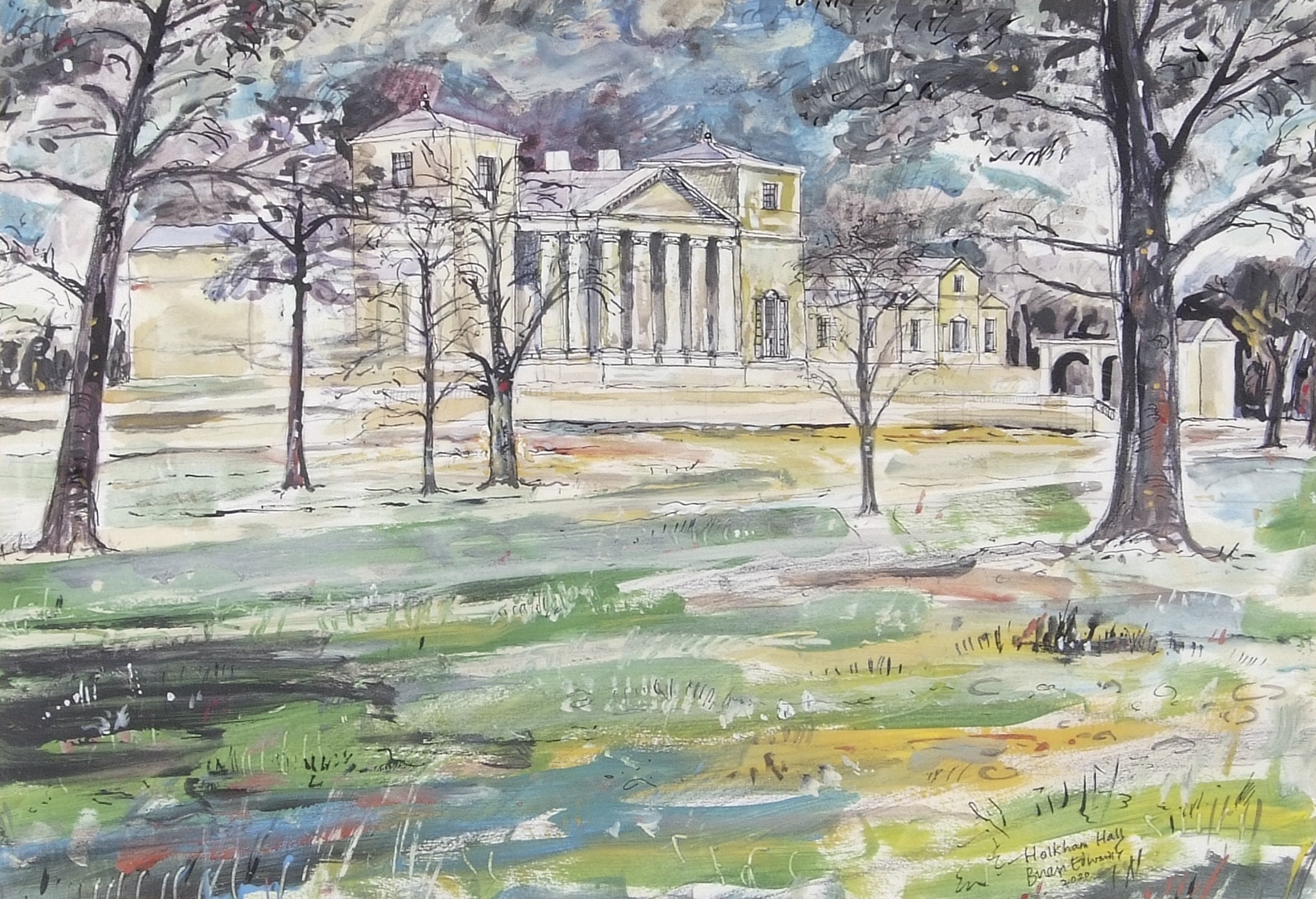 Brian Edwards | Holkham Hall | MutualArt
