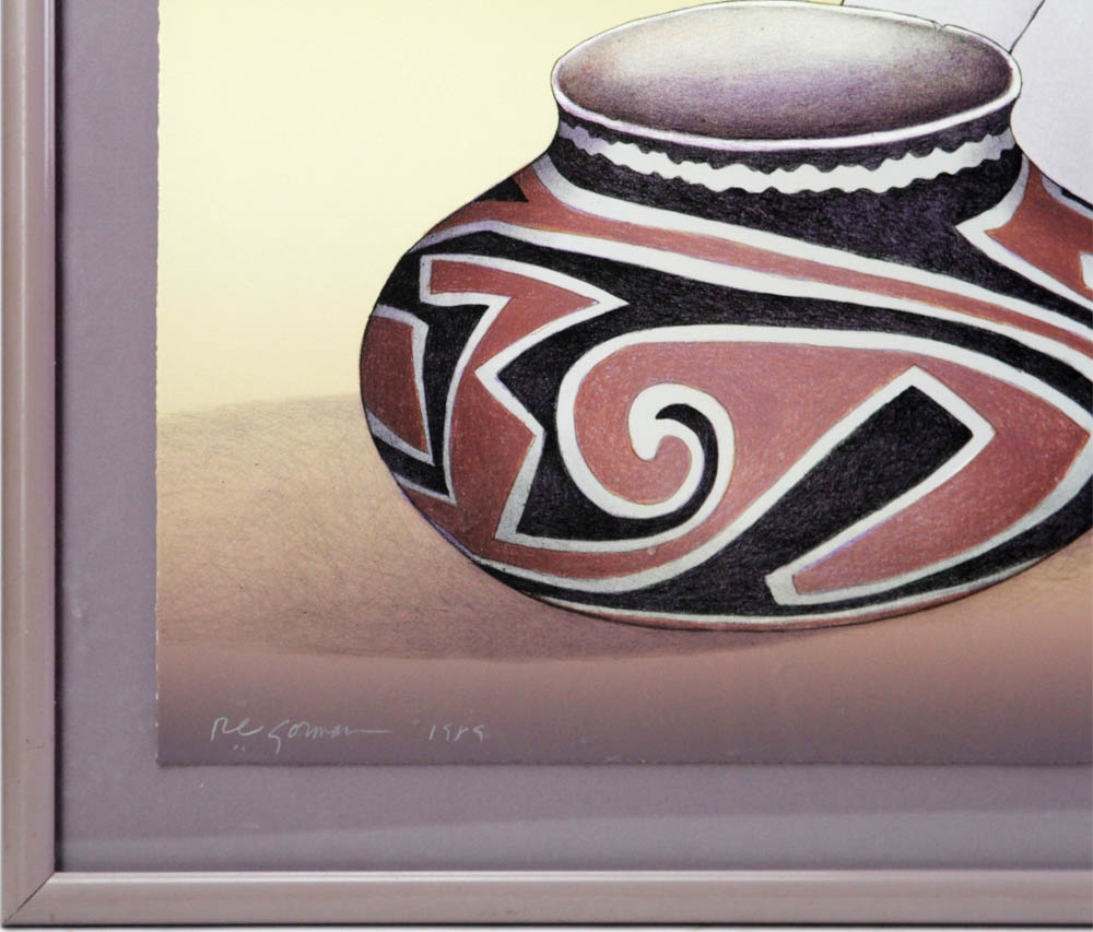 R.C. Gorman | Navajo People (1989) | MutualArt