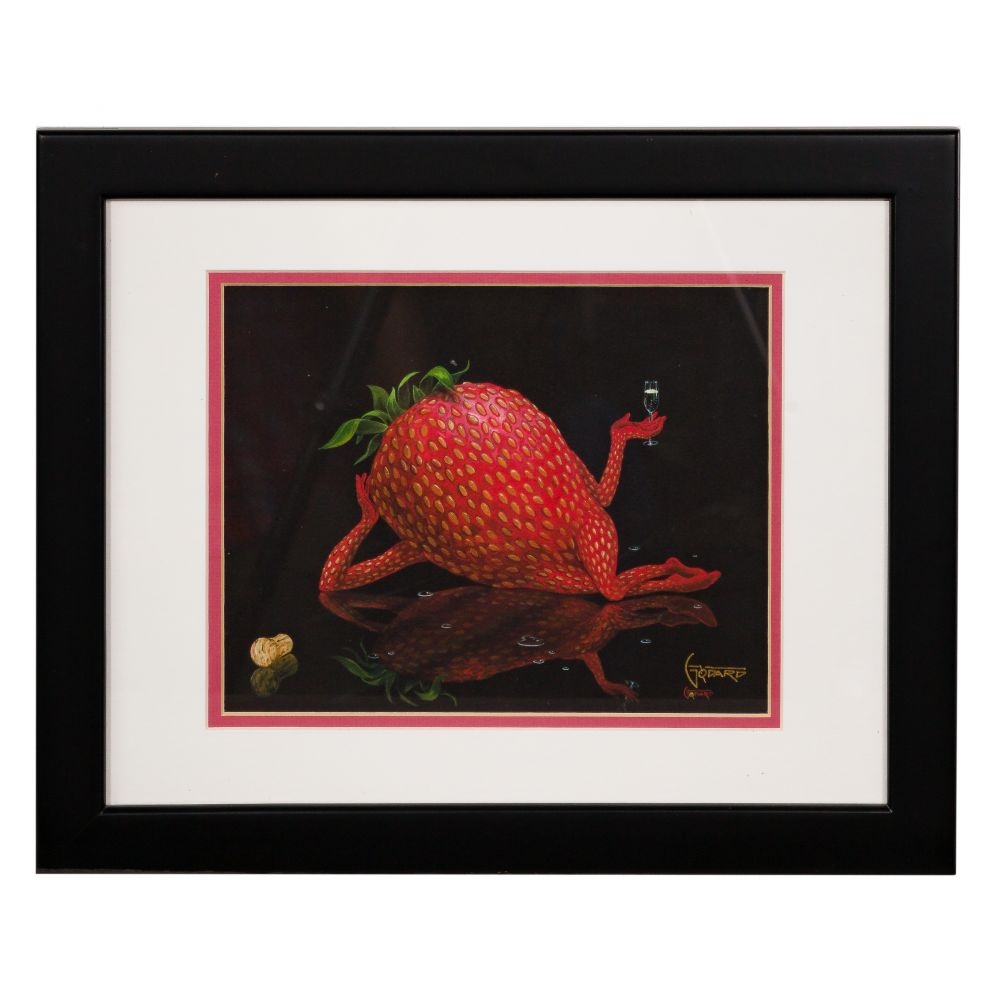 Michael Godard | 7 Deadly Zins; Passed Out; Sexy Strawberry | MutualArt