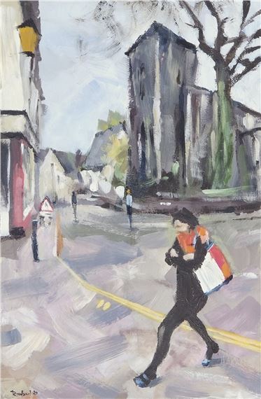 Paul Rowland | 'The Tangerine Wrap' (2020) | MutualArt