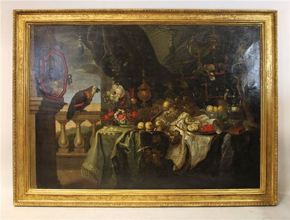 Edwaert Collier | Still Life with Parrot | MutualArt