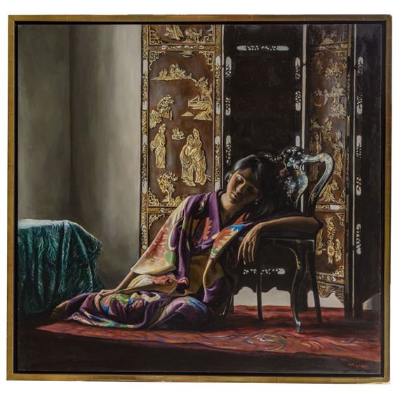 Harry McCormick | Purple Kimono | MutualArt