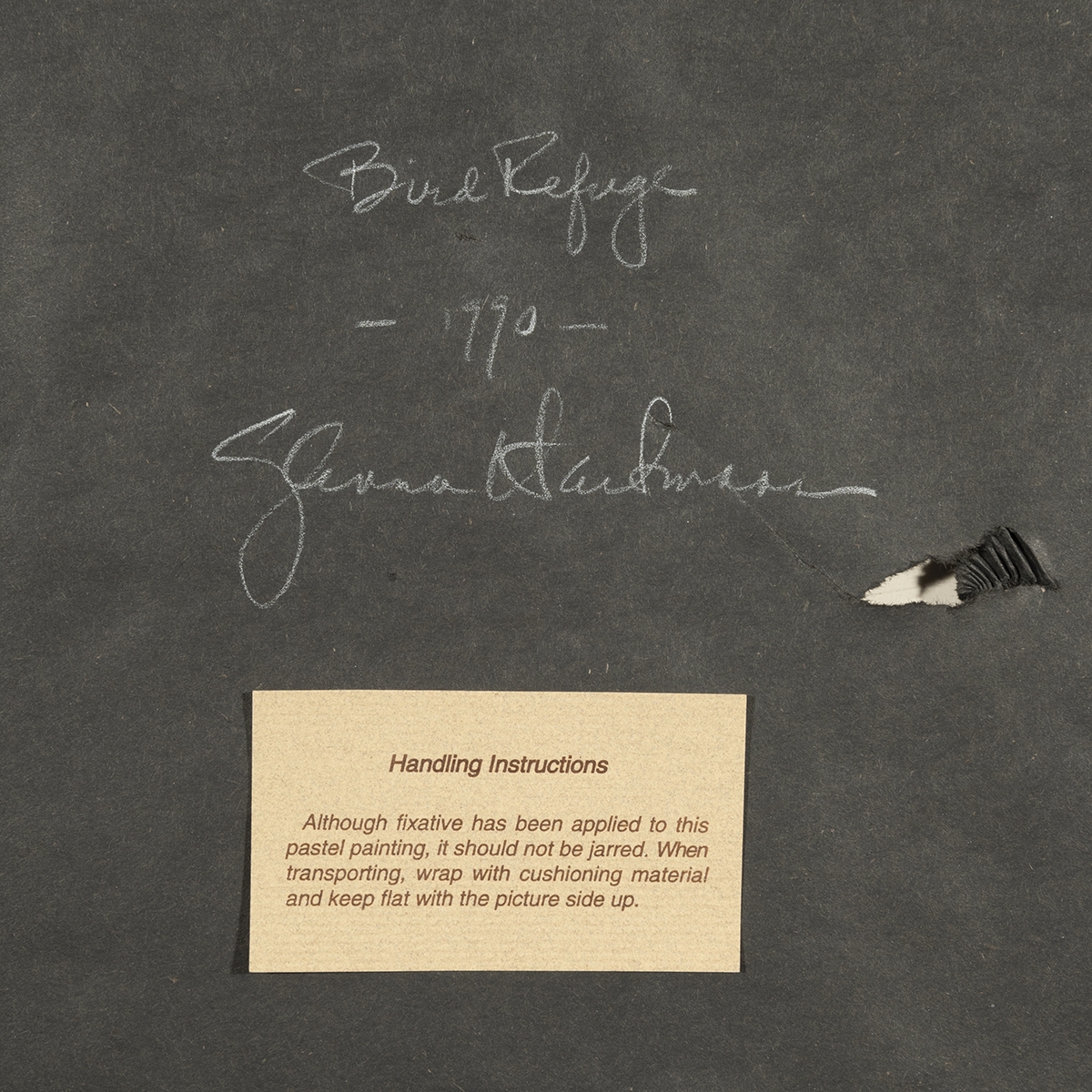 Glenna Hartmann | Bird Refuge (1990) | MutualArt