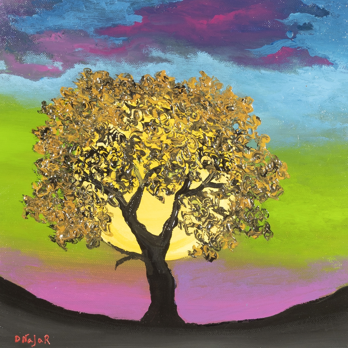 DAVID NAJAR | Evening Spectrum (2018) | MutualArt